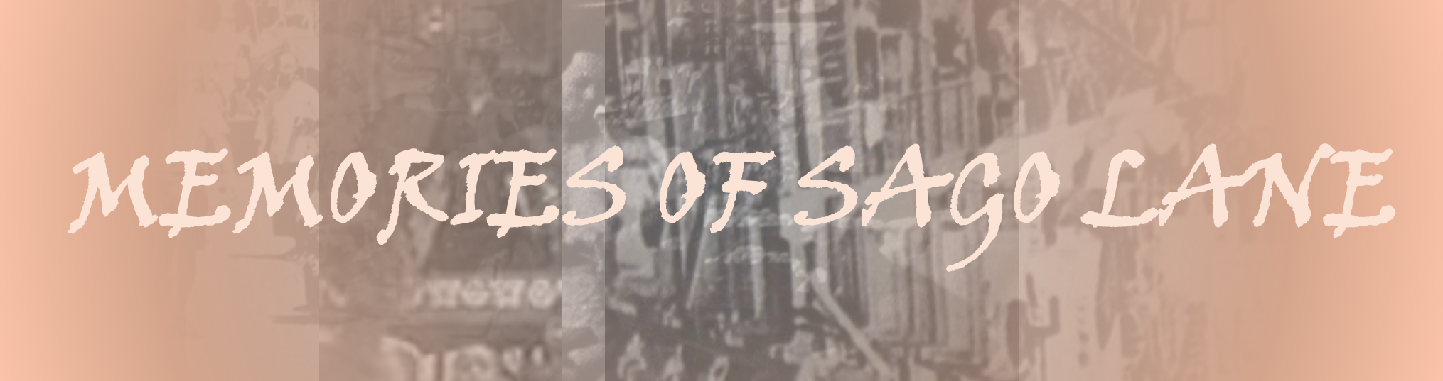 Memories of Sago Lane: Part 1: The Sounds of Childhood - FC CHOY